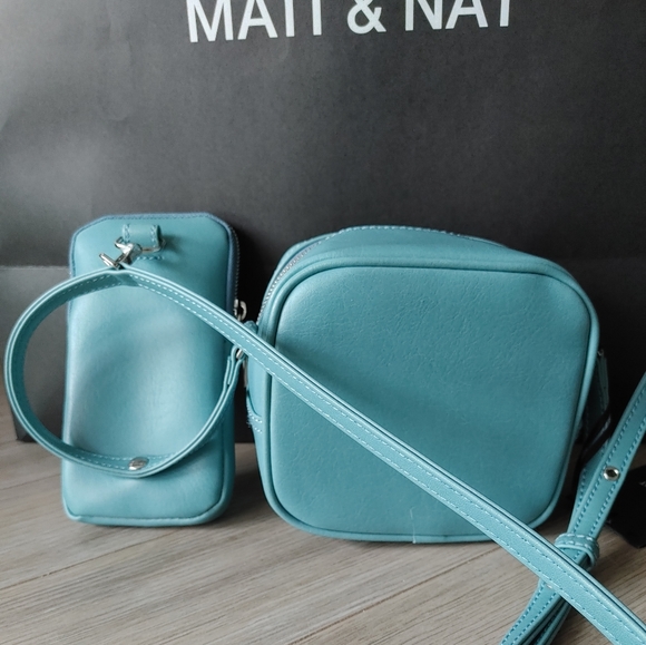 Matt & Nat | Bags | Matt Nat Square Bag With Pouch New | Poshmark